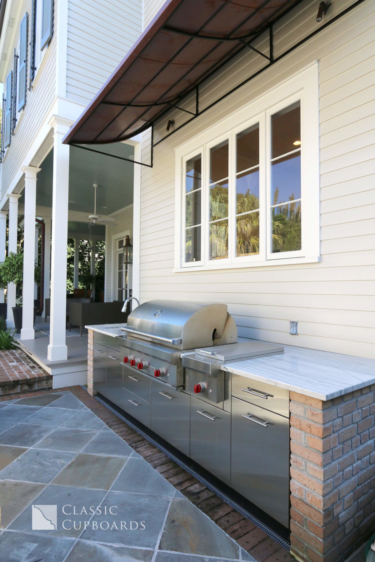 Custom Outdoor Kitchen Designs - Uptown | Classic Cupboards